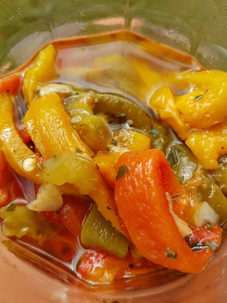 Poivrons confits à l’huile d’olive | Papilles à l'affût