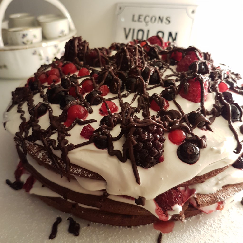 Gâteau de Fêtes chocolat fruits rouges – Ottolenghi | Papilles à l'affût