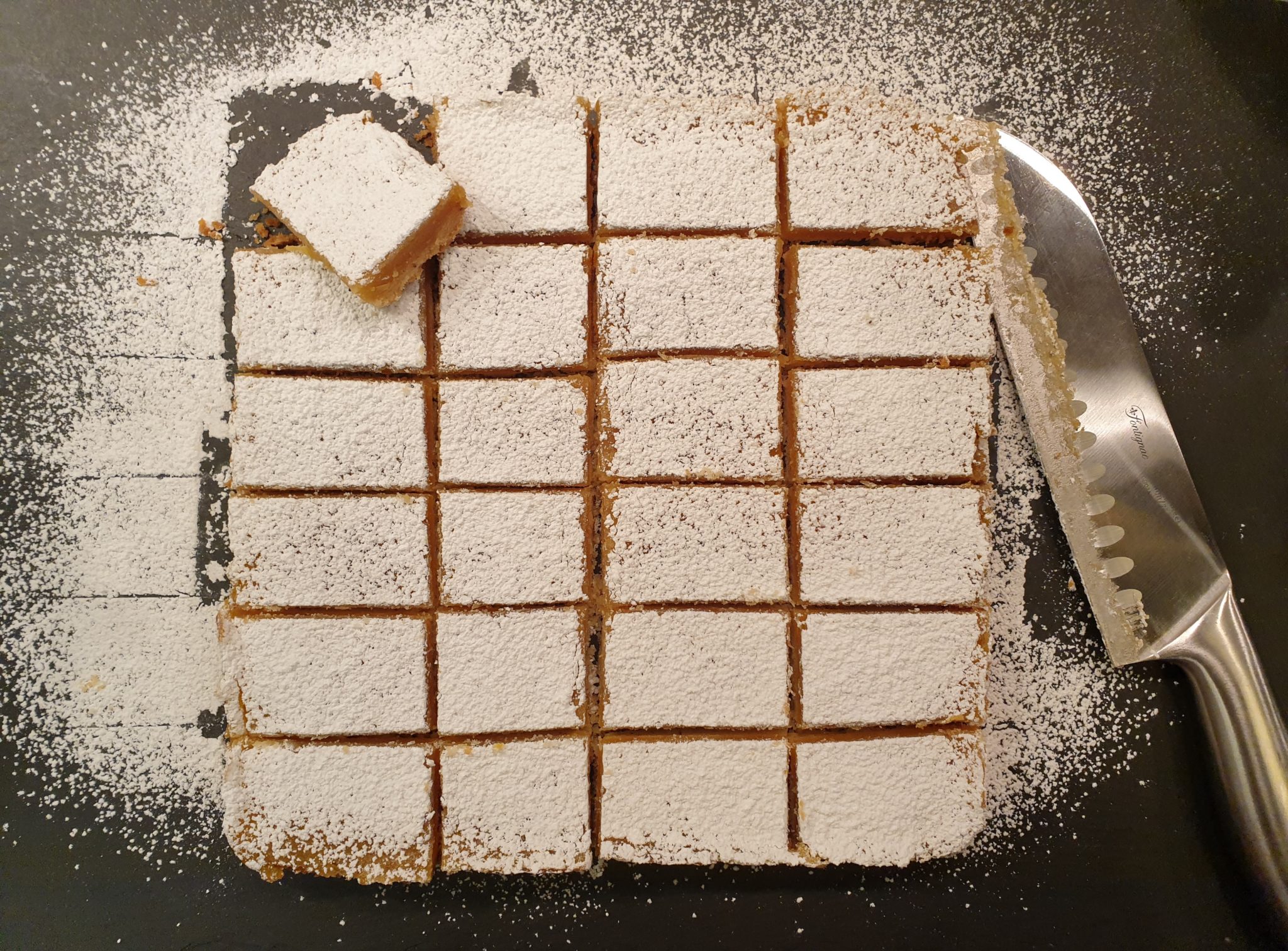 Carrés au citron – Lemon Squares | Papilles à l'affût