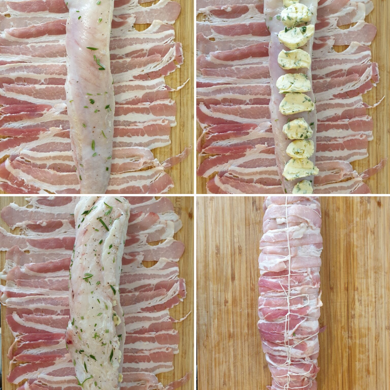 Rôti de lotte au lard et beurre de thym | Papilles à l'affût