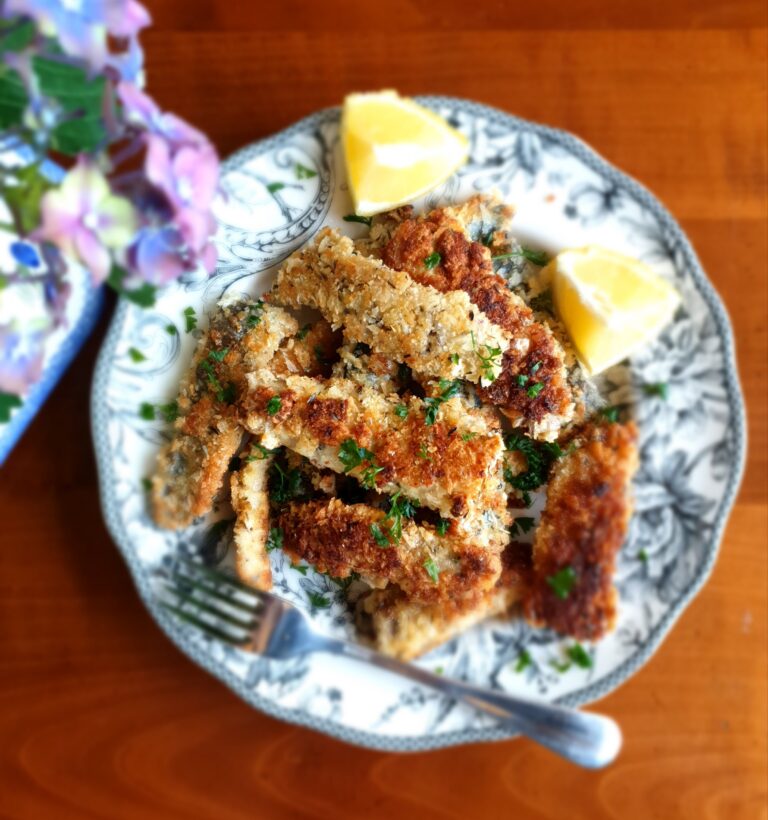 Filets de sardines panés | Papilles à l'affût